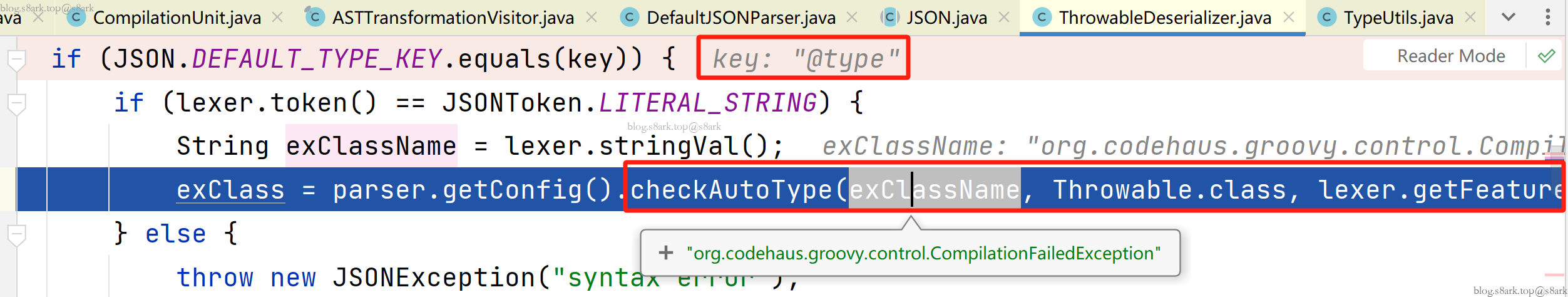 沉浸式体验 fastjson1.2.80的Groovy利用链 | 少年锦时